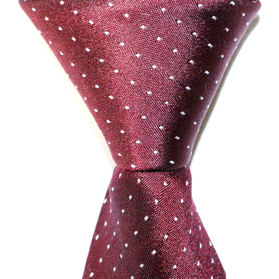 Freckled Maroon Boys Tie – My Favorite Pal